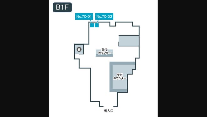 【テレキューブ】清和梅田ビルの個室型ワークブース(70-02)です。視線と音を遮る、プライベートな集中環境。の写真3