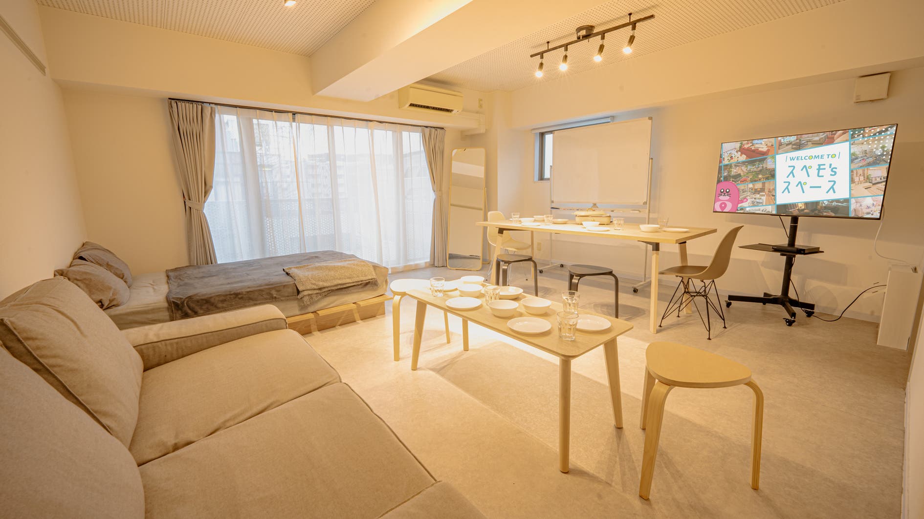 スペモ🏠クリスマス🎄歓送迎会🎊学割👨‍🎓北欧家具🎠ママ会🌿パーティ🥂プロジェクター🎥357_valo日本橋の写真7