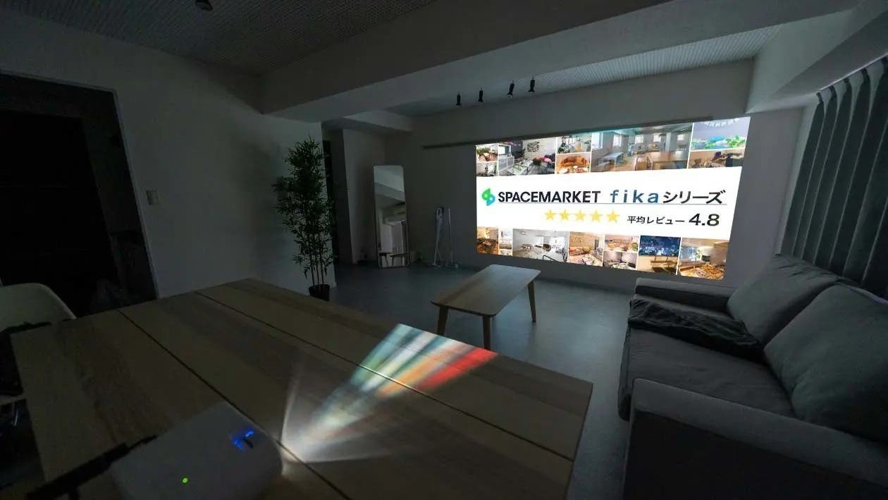 📹プロジェクター（ONOAYO プロジェクター小型家庭用ホーム9500lm リアル1920×1080P解像度フルHD 4K対応）の画像2