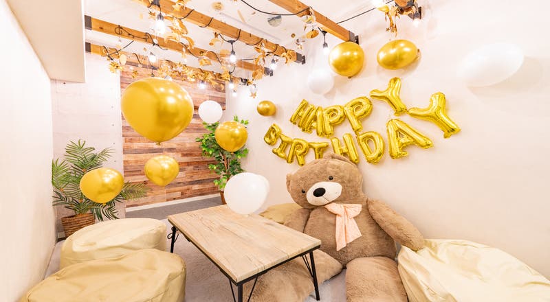 名古屋 金山 徒歩2分 🌟星のくまさん🐻/タコパ/女子会/おうちデート/お誕生会/高速WiFi