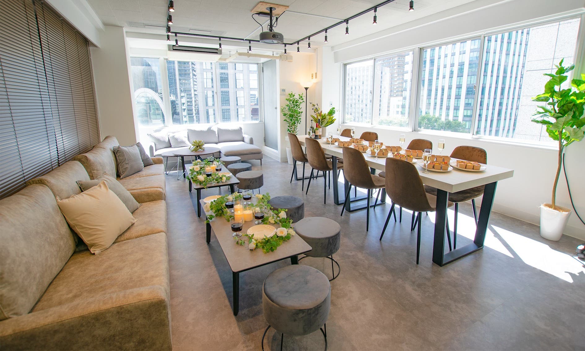 【西新宿駅1分】ベストホスト賞受賞/最大30名・24H/スクリーン100㌅/フロア貸切/パーティ🎉セミナー🌟女子会/ゲームの写真9