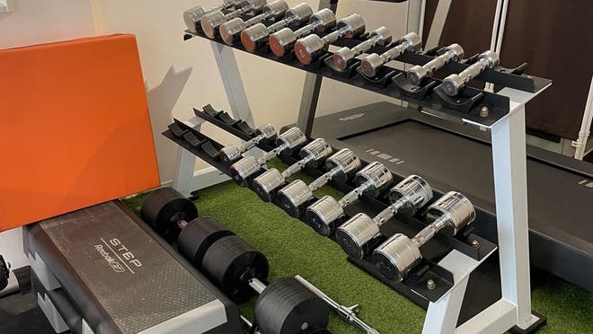 【船橋駅3分】ウェイトだけでなくランニングマシンも設備!シャワー完備の完全個室ジム!ラットマシン導入!!の写真3