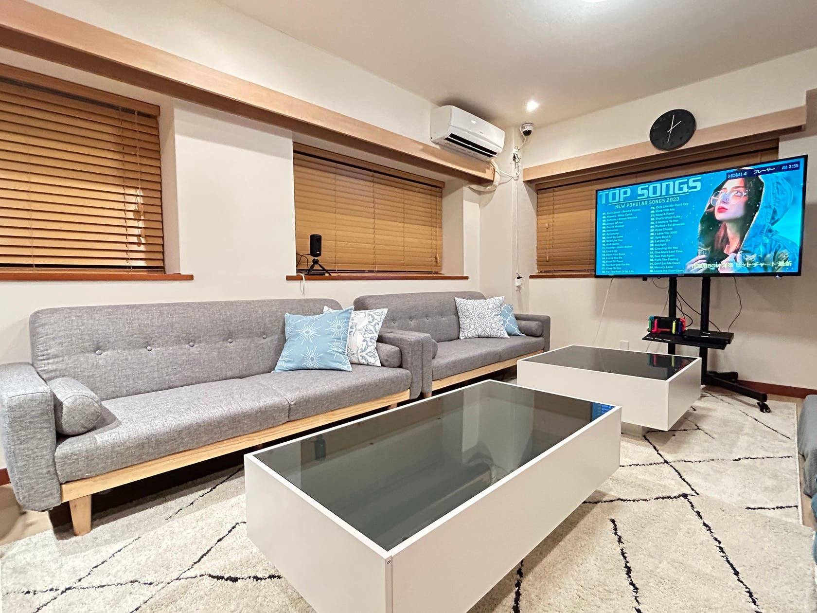 リフォーム済みで綺麗！18名OK/広い台所/24H/ゲーム機/大型プロジェクター【kitchen_002】の写真10