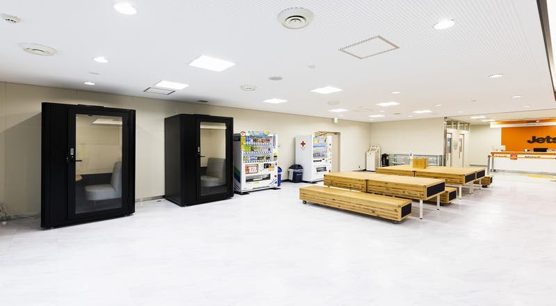 ☆テレワークブース松山空港ＢＯＯＴＨ１☆１階到着ロビーのジェットスターカウンター前！！