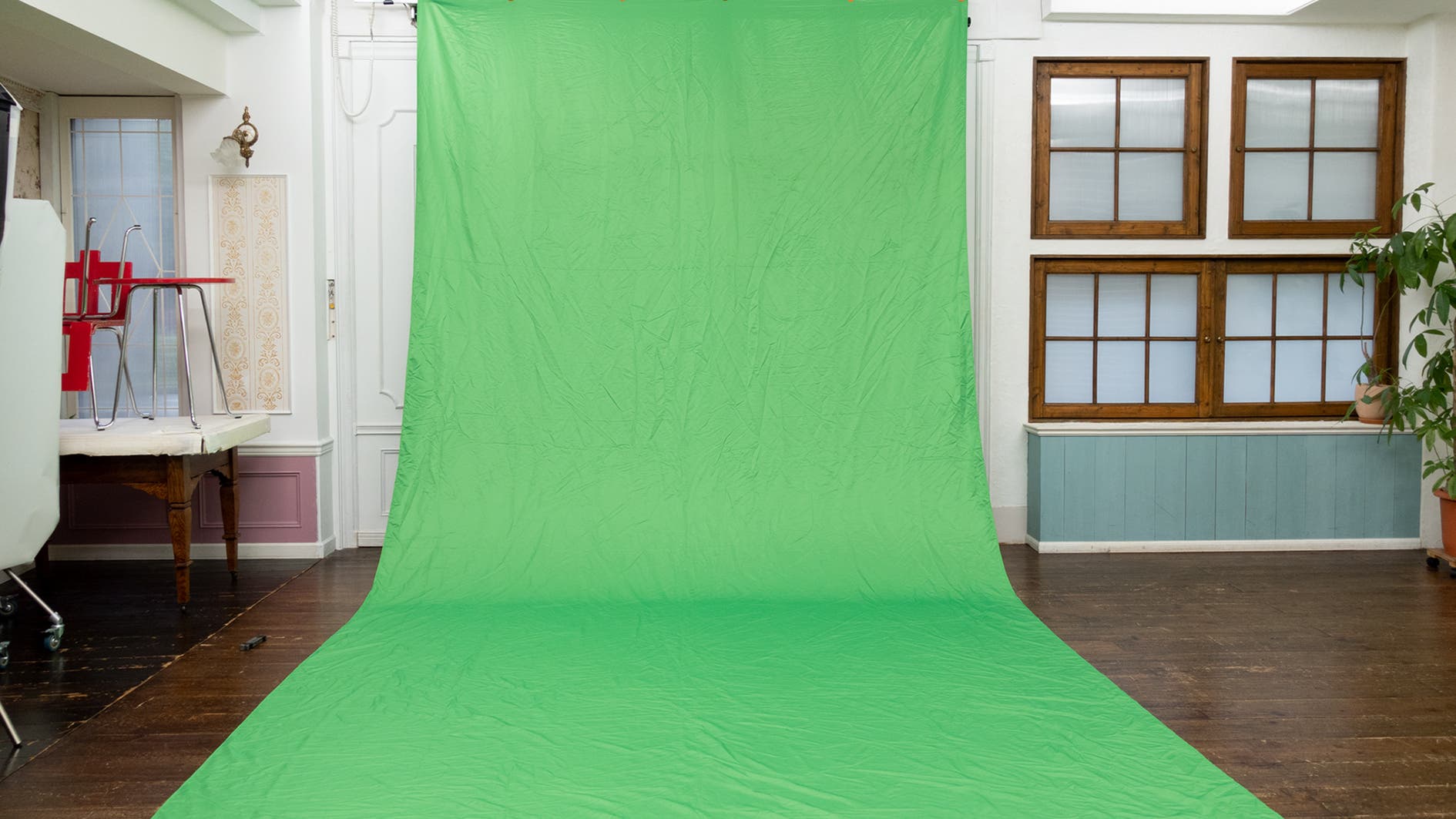 クロマキー布　3mX6mの画像1