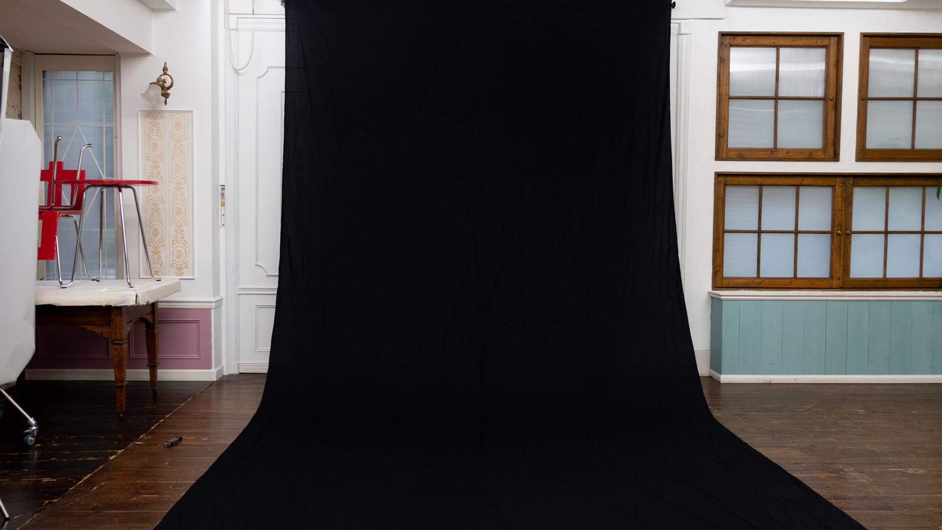 黒布　3mX6mの画像1