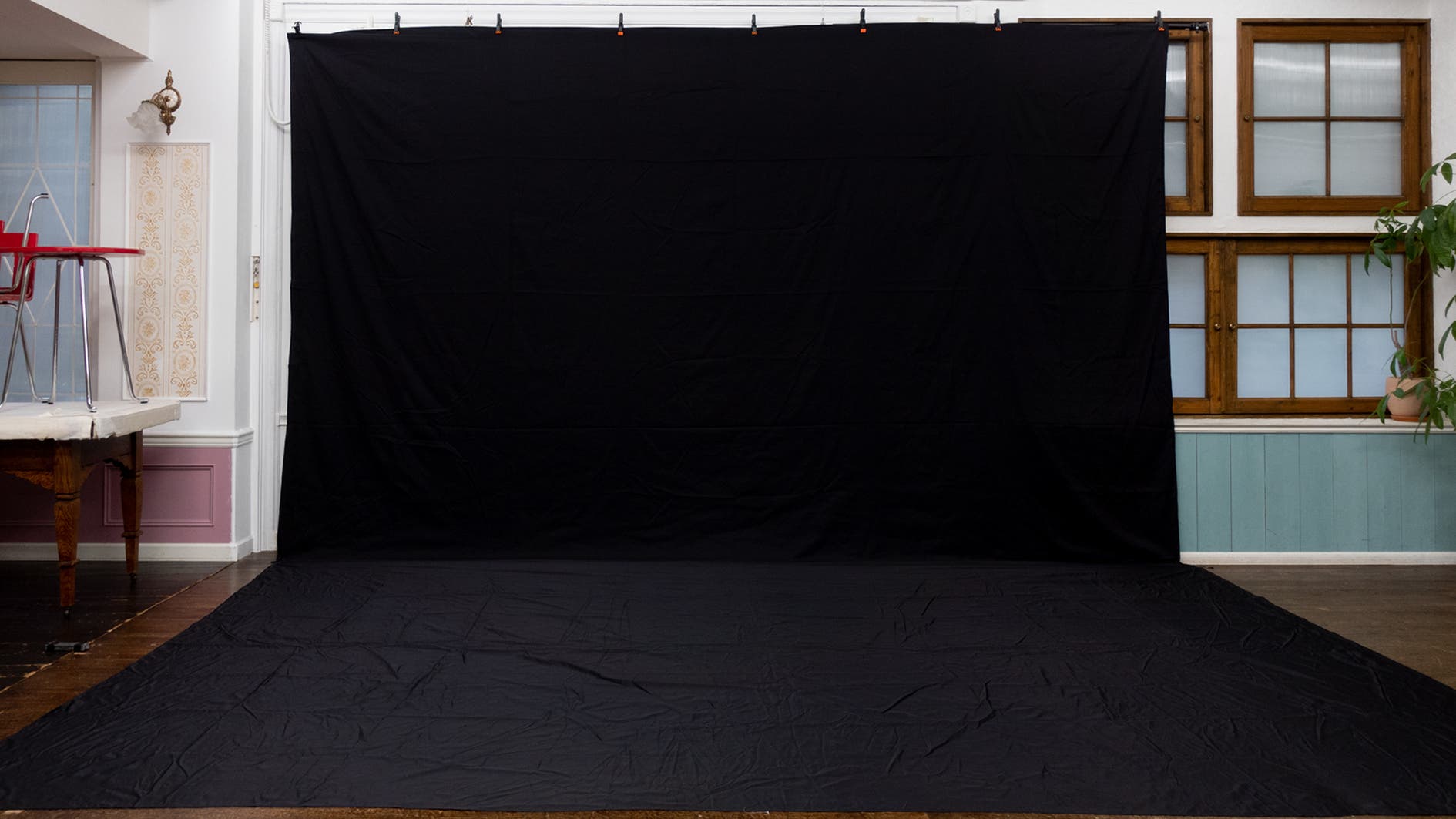 黒布　2.7mX4.4mの画像2