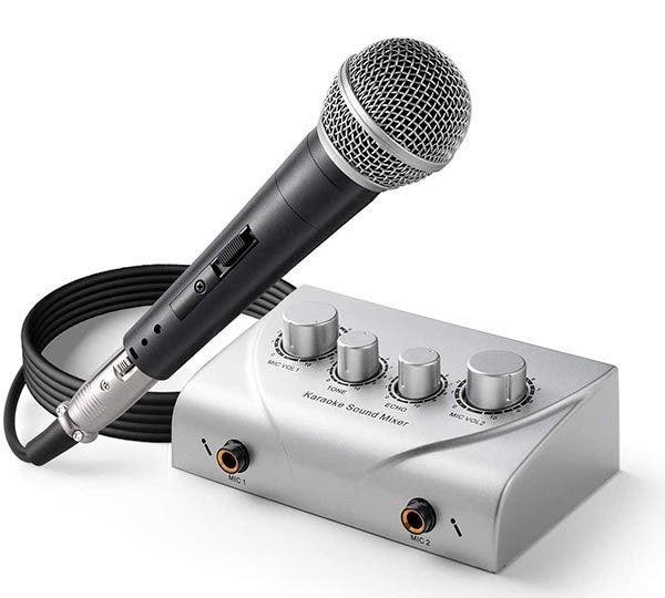 12．有線マイクセット＆卓上マイクスタンドの画像1