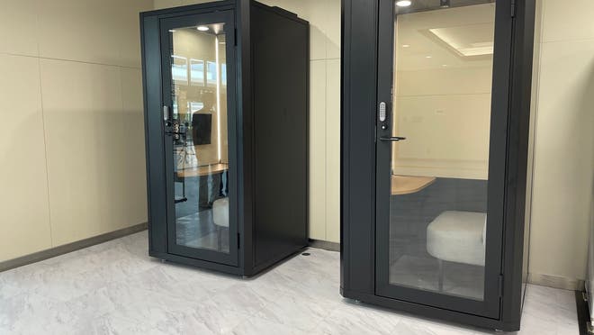 ☆テレワークブース松山空港BOOTH1☆1階到着ロビーのジェットスターカウンター前!!の写真3