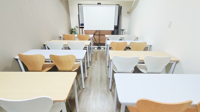 〈JOY博多1〉【博多駅5分/16名利用可】設備無料/高速光Wi-Fi/ホワイトボード/プロジェクタースクリーンの写真6