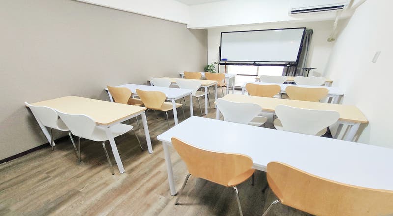 〈JOY博多1〉【博多駅5分/16名利用可】設備無料/高速光Wi-Fi/ホワイトボード/プロジェクタースクリーン