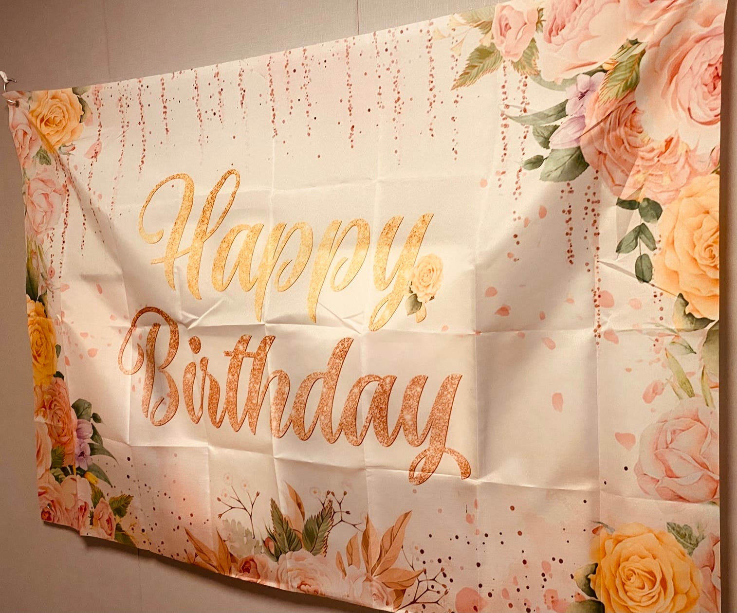 ハッピーバースデー大型タペストリー🎉✨の画像1