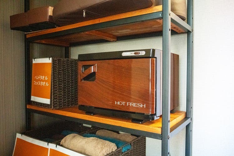 ホットタオルウォーマーの画像1