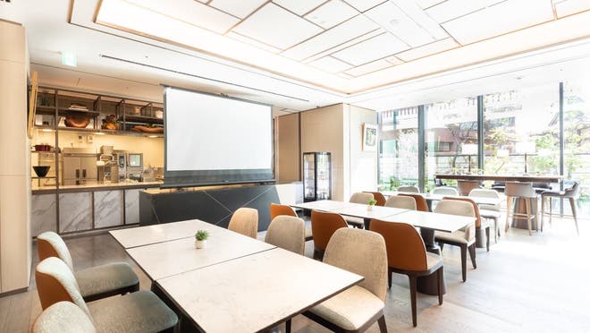 【赤坂駅徒歩7分 / Mo:take STUDIO 赤坂】ホテルロビーのような高級感のある空間で撮影・会議をの写真13