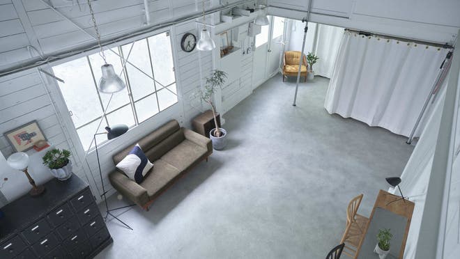 【天高4m/2面採光】洗練された海外を思わせる自然光スタジオ/雑貨やアパレル撮影に!清澄白河エリアの写真5