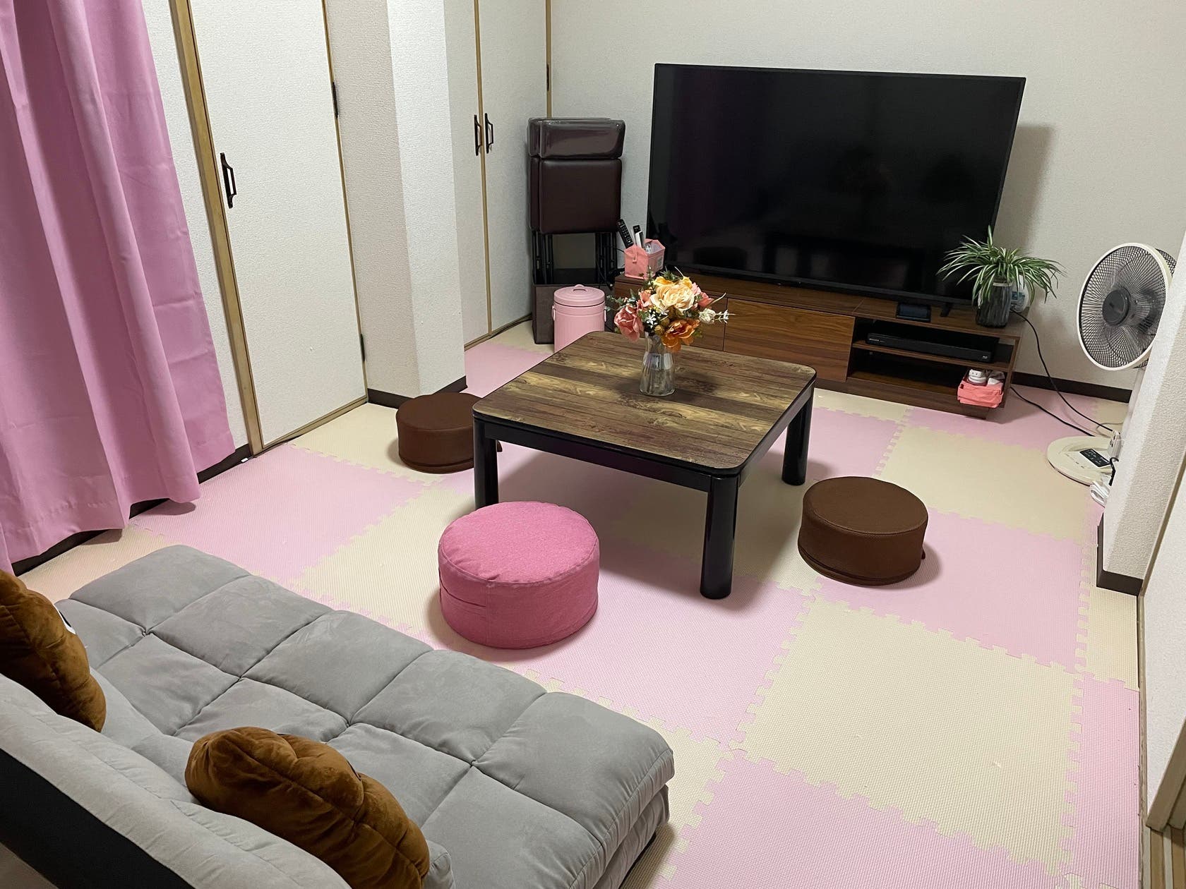 🚶‍♂️我孫子町駅2分✨最上階5F角部屋🧹24ｈ毎回清掃💕60型TVで映画館💗🍷🎮の写真6