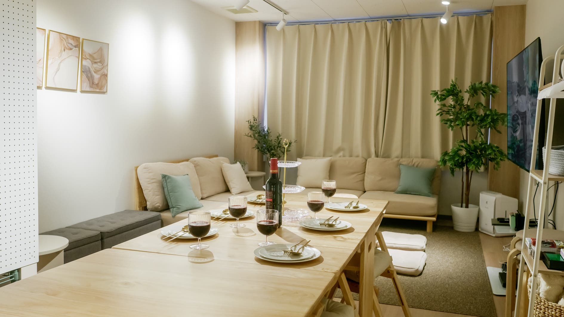 銀座推し活🎀白×ナチュラル映え空間🌿誕生祭・女子会・撮影に📸完全貸切✨24時間OK🚃の写真9