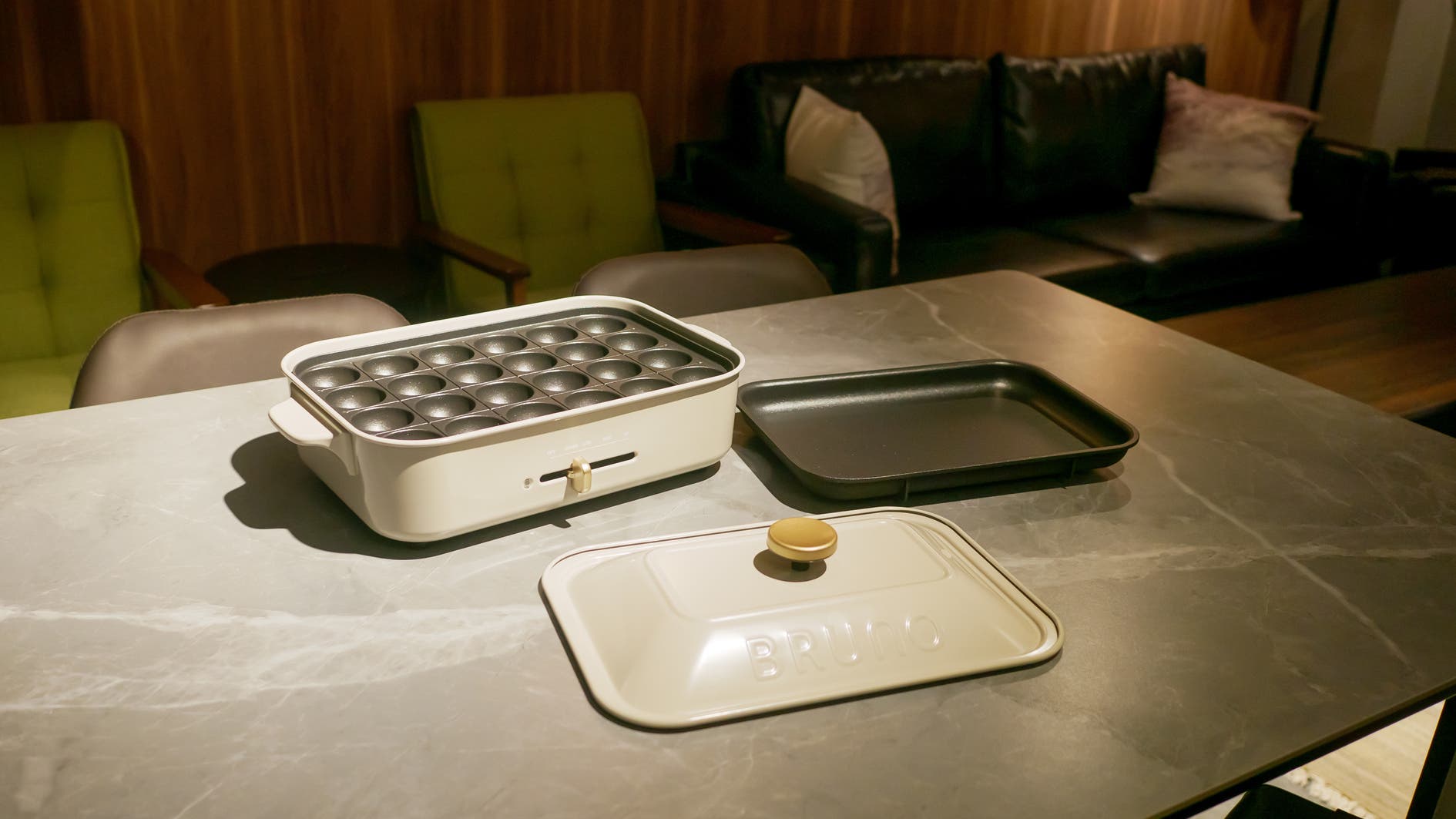 🐙２番人気🐙【BRUNOホットプレート(たこ焼き24個プレート有)】の画像1