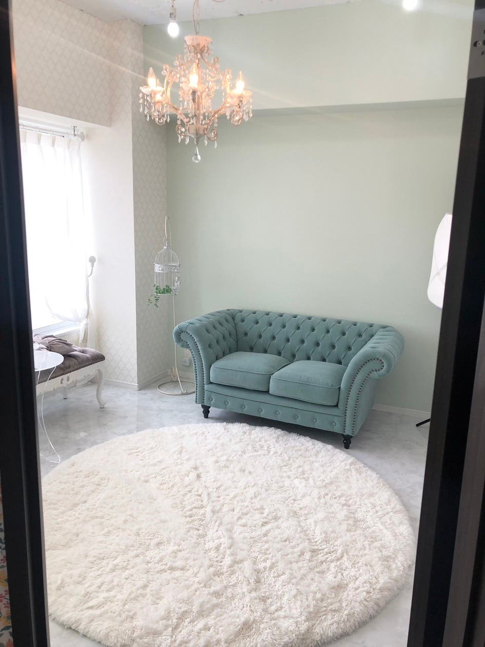 【apps Est】圧倒的明るさ！猫脚バスタブの入った上品で可愛い女性が輝くレフ版要らず空間◎肌も綺麗に映る可愛さ満点空間◎の写真12