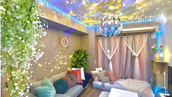 🌸学割&レベチな特割🌸宝石箱の中にいる感覚💎LEDライト搭載✨プロジェクターで映画見放題🎥大人気ゲーム機、ボドゲ完備🎉の写真4