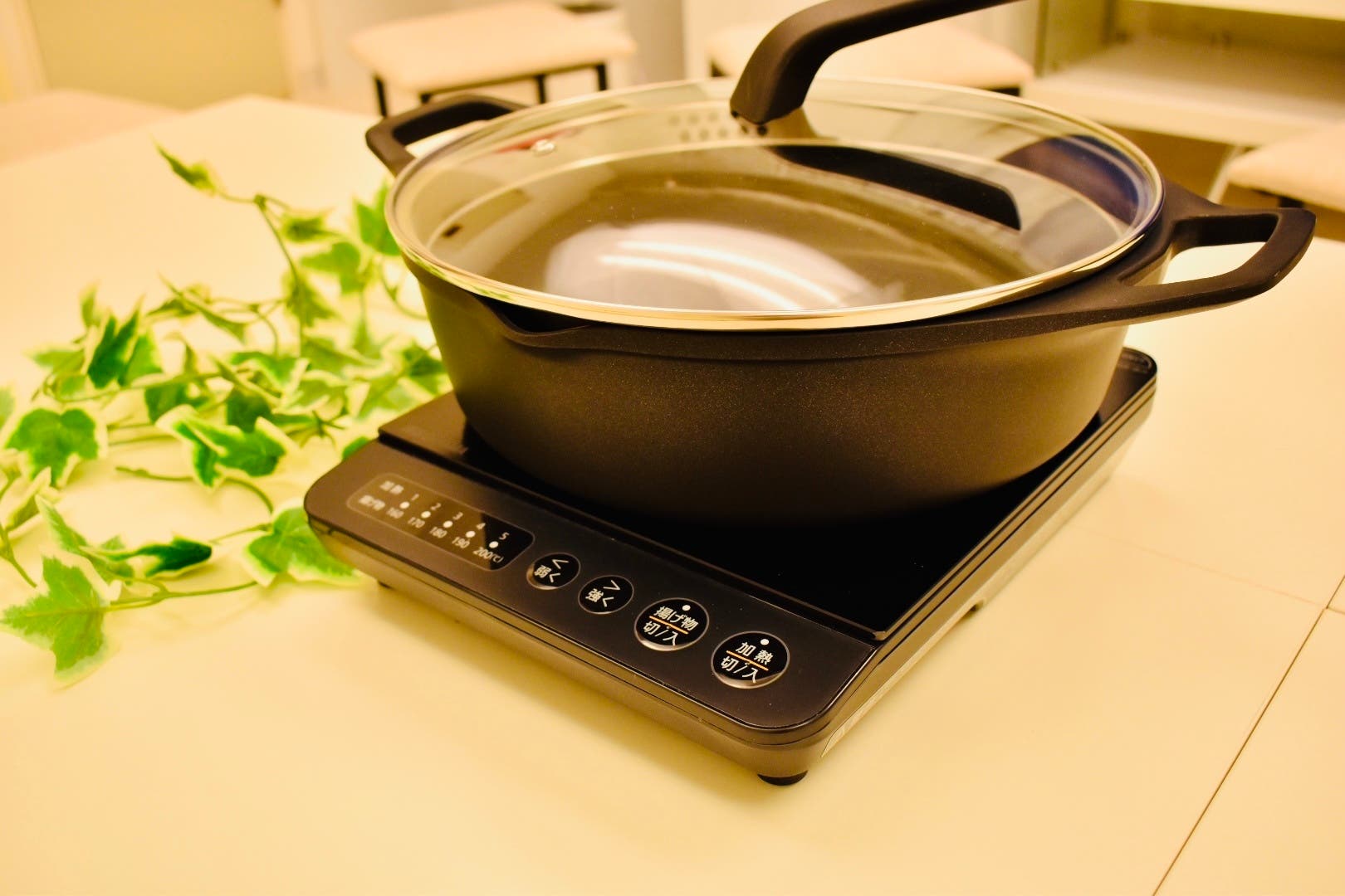 ③卓上IHヒーターとお鍋セットの画像1