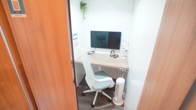 <PRIME BOOTH栄・広小路本町No.1(ラージ)>エリア最安値✨️伏見駅4番出口徒歩4分🚃完全個室💼光回線Wi-Fiの写真7