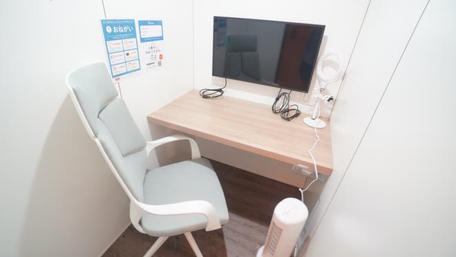 <PRIME BOOTH栄・広小路本町No.4(ラージ)>エリア最安値✨️伏見駅4番出口徒歩4分🚃完全個室💼光回線Wi-Fiの写真1