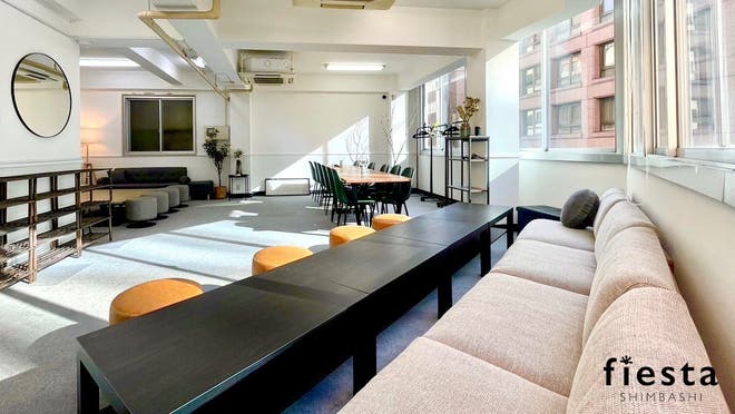 新橋駅徒歩2分⭐最大40人スペースの写真1