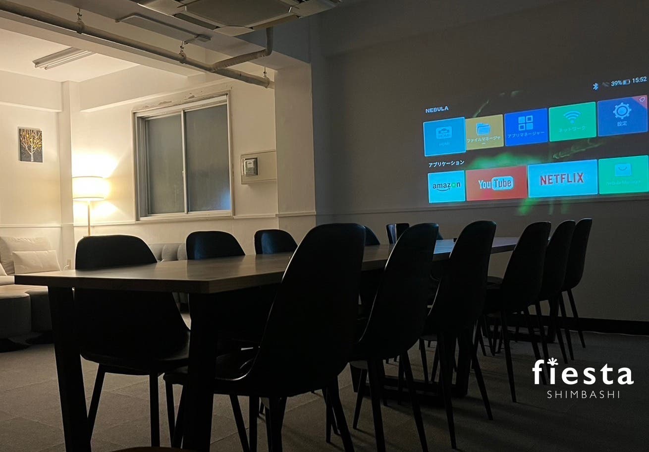 新橋駅徒歩2分⭐最大40人スペースの写真17