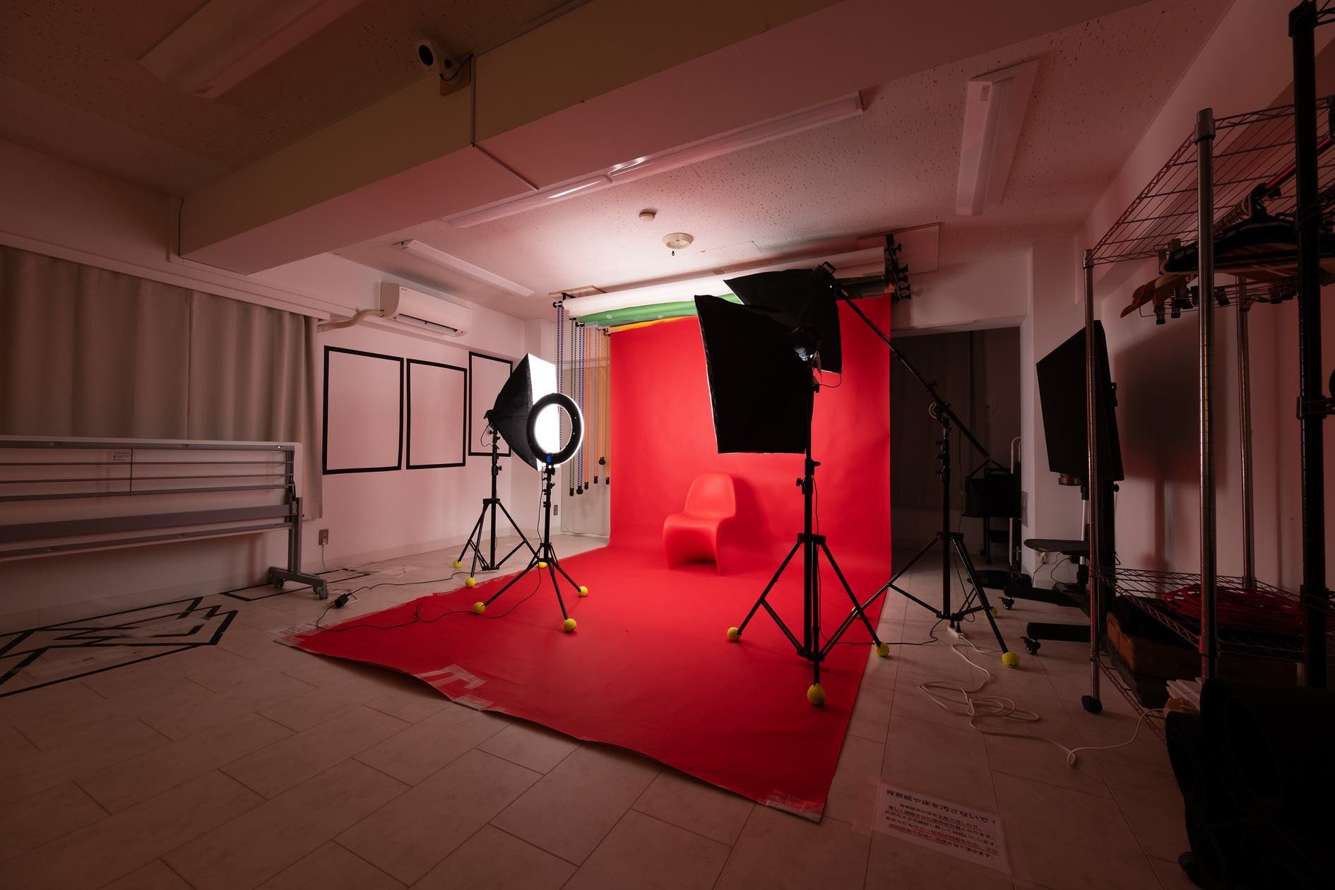 横浜駅徒歩6分【神奈川県内最安!!★本格撮影スタジオ】1H/2400円〜★背景紙＆機材込み写真＆動画撮影に最適なスタジオの写真13