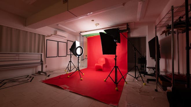 横浜駅徒歩6分【神奈川県内最安!!★本格撮影スタジオ】1H/2400円〜★背景紙&機材込み写真&動画撮影に最適なスタジオの写真13