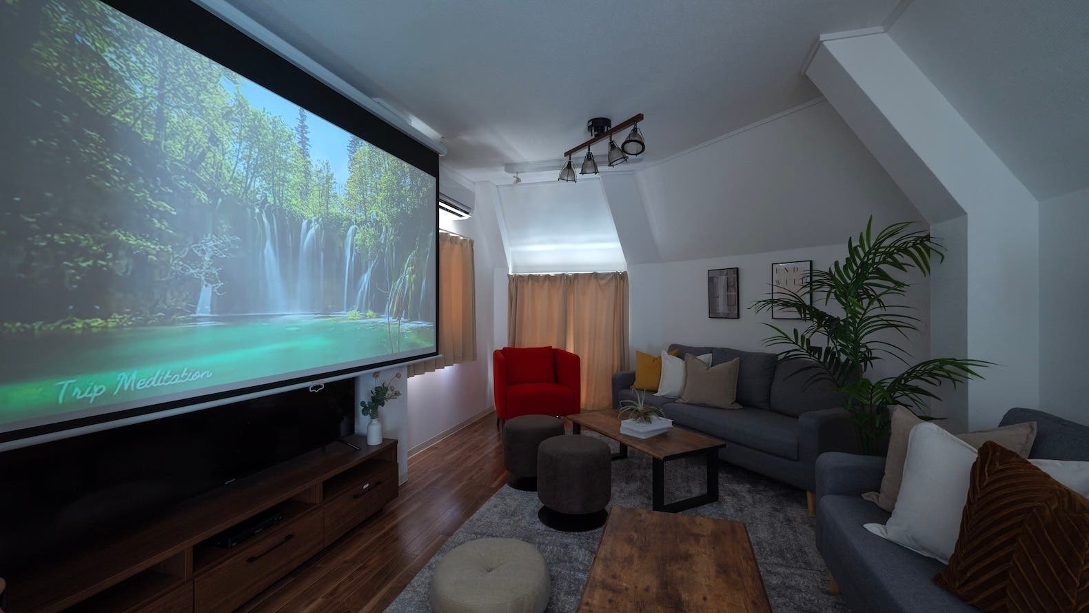 【🚃西梅田3分/大阪駅徒歩圏内】去年9月オープン🎉🎊大人気フロア貸し切り🏢最大15名🎉100㌅巨大スクリーン🎥パーティ、セミナーの写真8