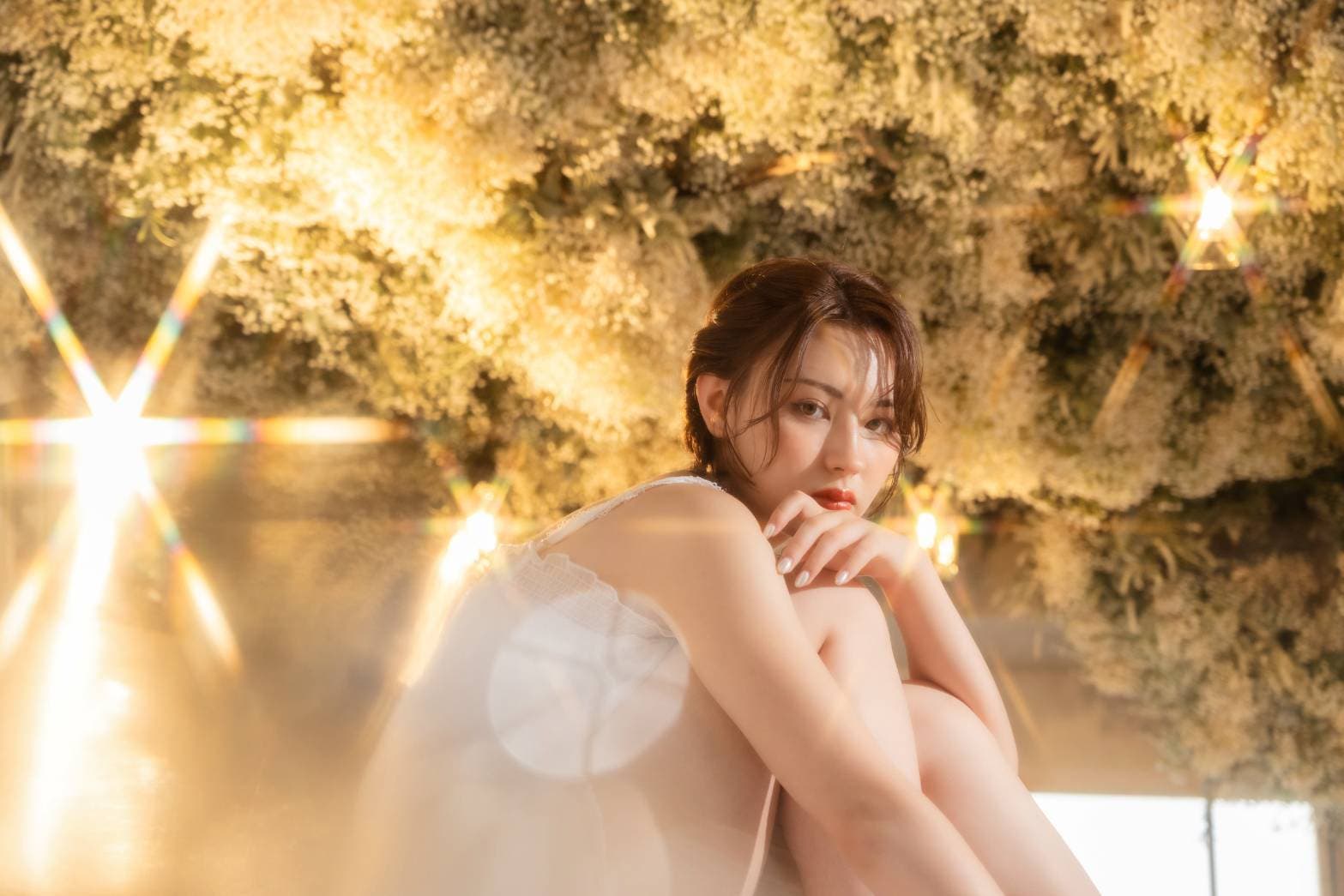 満天のカスミソウの下撮影収録できる機材全部無料のデザイナーズ撮影スタジオの写真14