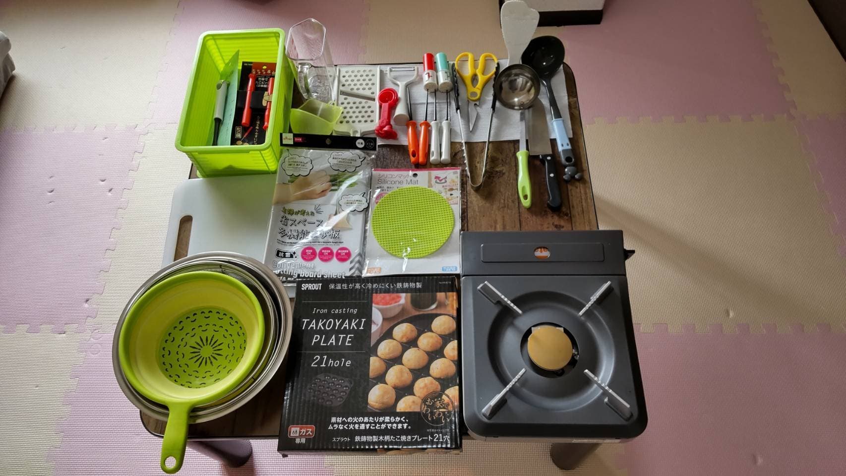 調理道具一式（たこ焼きも可）【カセットコンロガスは持参お願いします】の画像1