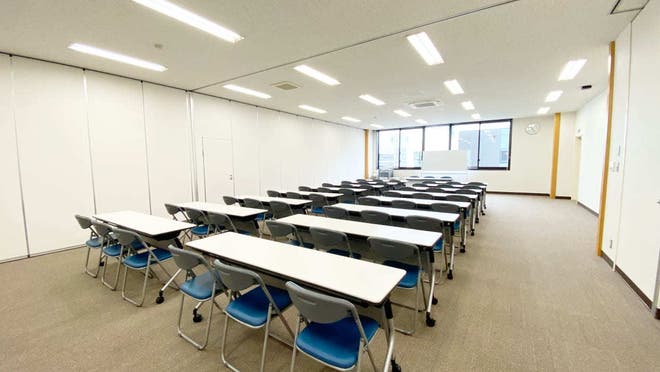 名古屋会議室 法研 第1+2会議室【久屋大通駅徒歩2分・最大48名・法研中部久屋大通店】の写真1