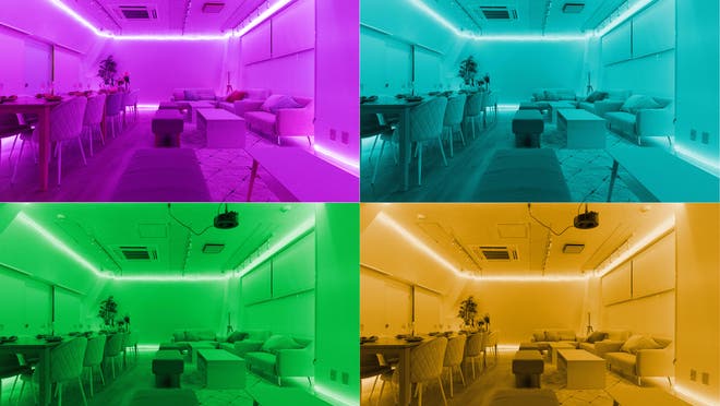 【新大久保】直前🈹/100㌅大型スクリーン🎥/24H・最大35名/LEDライト・ゲーム機/パーティ🎉歓送迎会🍻飲み会の写真2