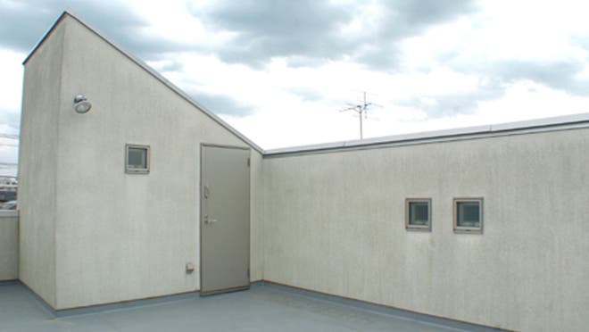 俯瞰撮影楽な吹き抜け コンクリート打ちっ放しの地下 街並みが見渡せる屋上の写真17