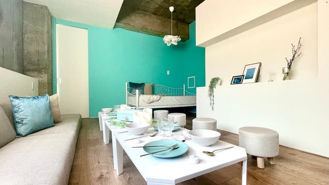 コスパ最強🌻65型TV/大人気ゲーム機&動画視聴/ボドゲ&マダミス/女子会・推し会/タコパ/デザイナーズ空間の写真1