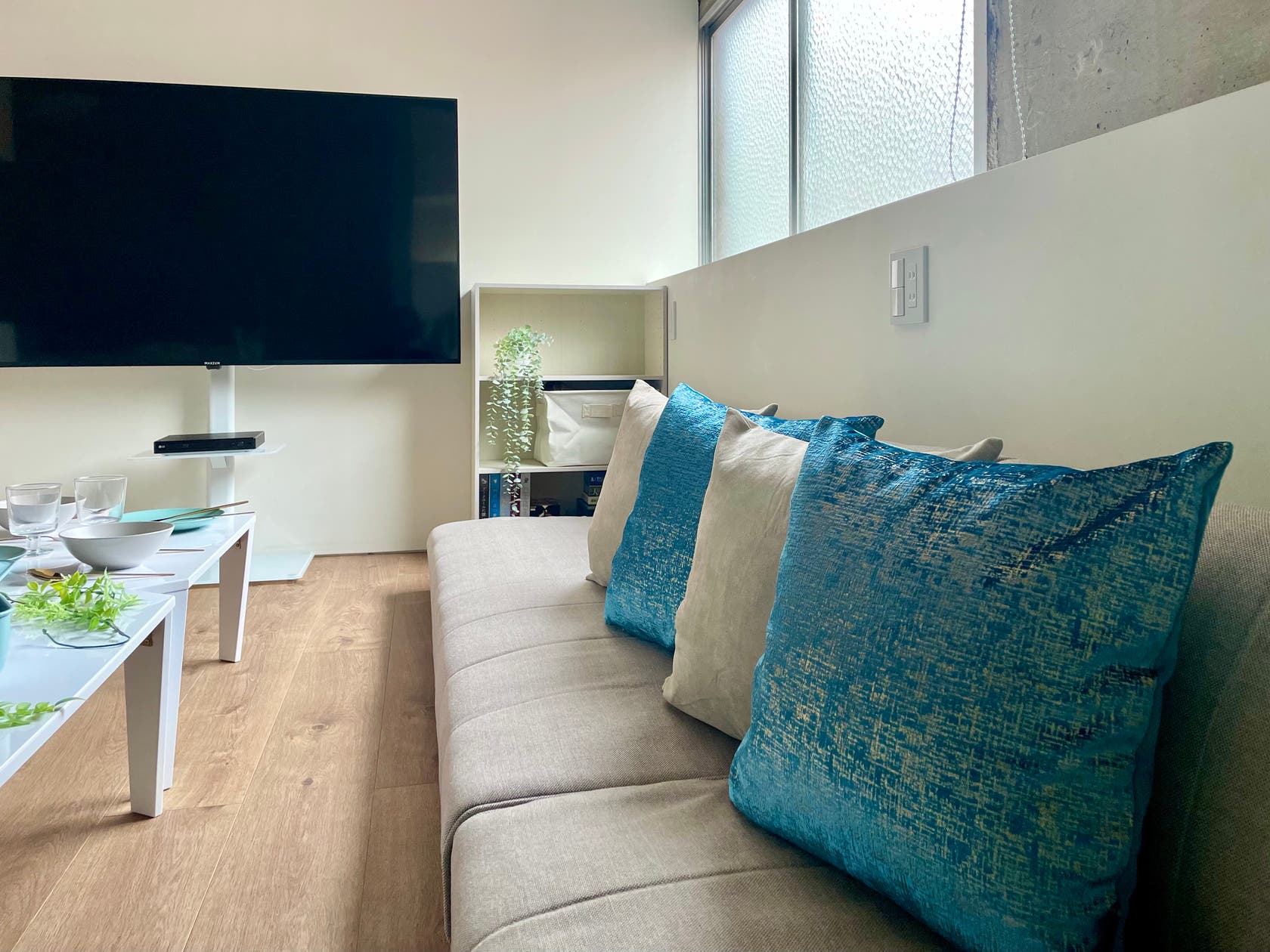 コスパ最強🌻65型TV/大人気ゲーム機＆動画視聴/ボドゲ＆マダミス/女子会・推し会/タコパ/デザイナーズ空間の写真24