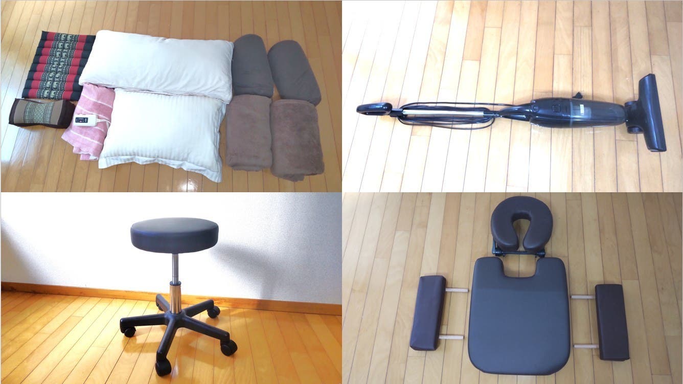 【練サロ】マッサージ練習・講習に最適「練たるサロン」東西線早稲田駅徒歩6分/タイ古式等床施術マット/施術ベッド2台/ヨガマットの写真11