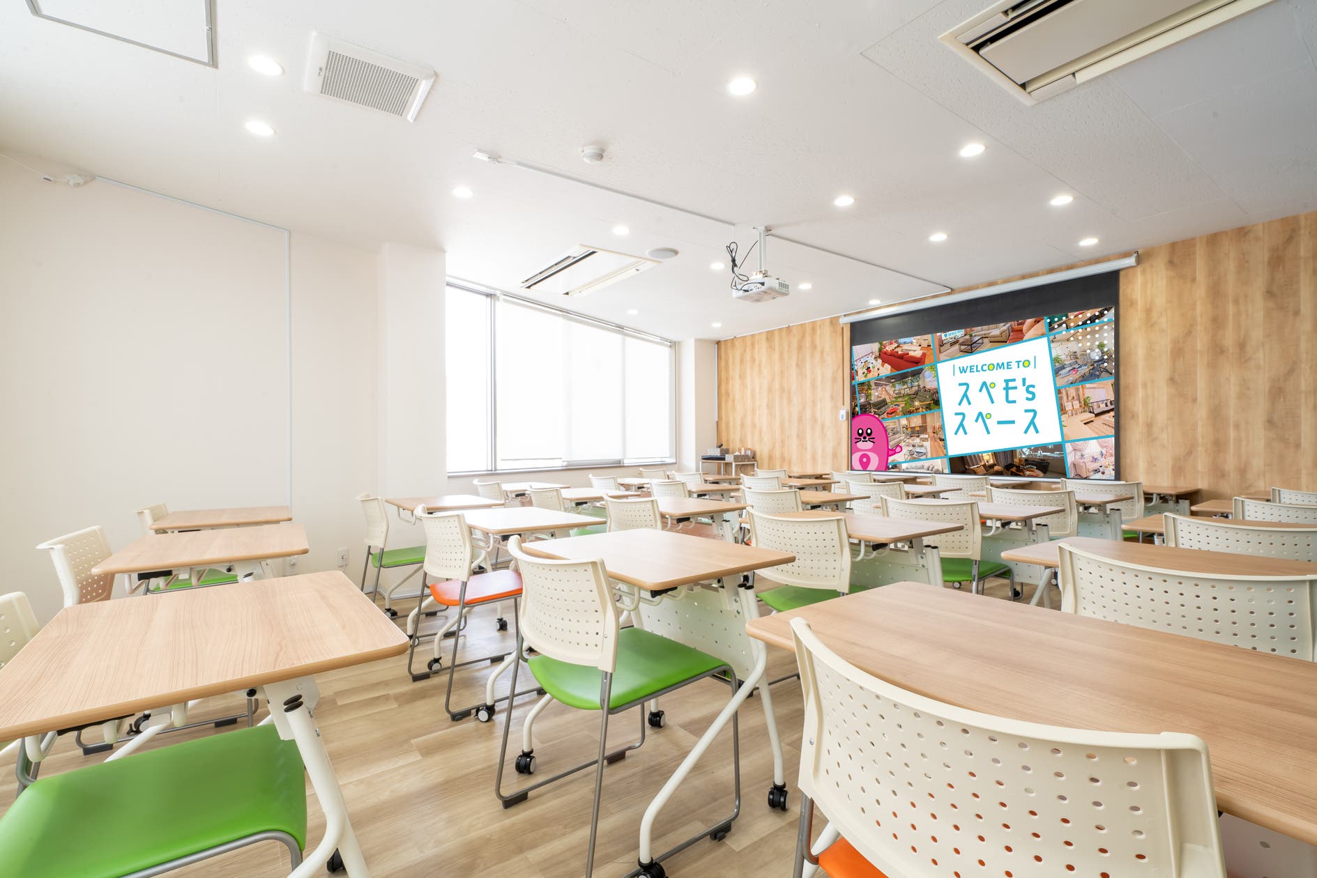 スペモ🌿駅1分🚶使い勝手抜群🍀高性能プロジェクター🎥418_THE-GREEN-WORKS大阪枚方_SPACE-Bの写真8