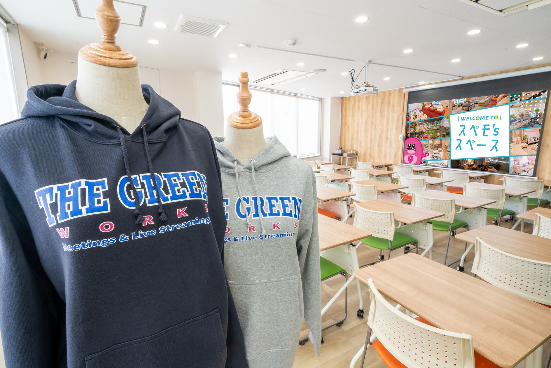 スペモ🌿駅1分🚶使い勝手抜群🍀高性能プロジェクター🎥418_THE-GREEN-WORKS大阪枚方_SPACE-Bの写真5