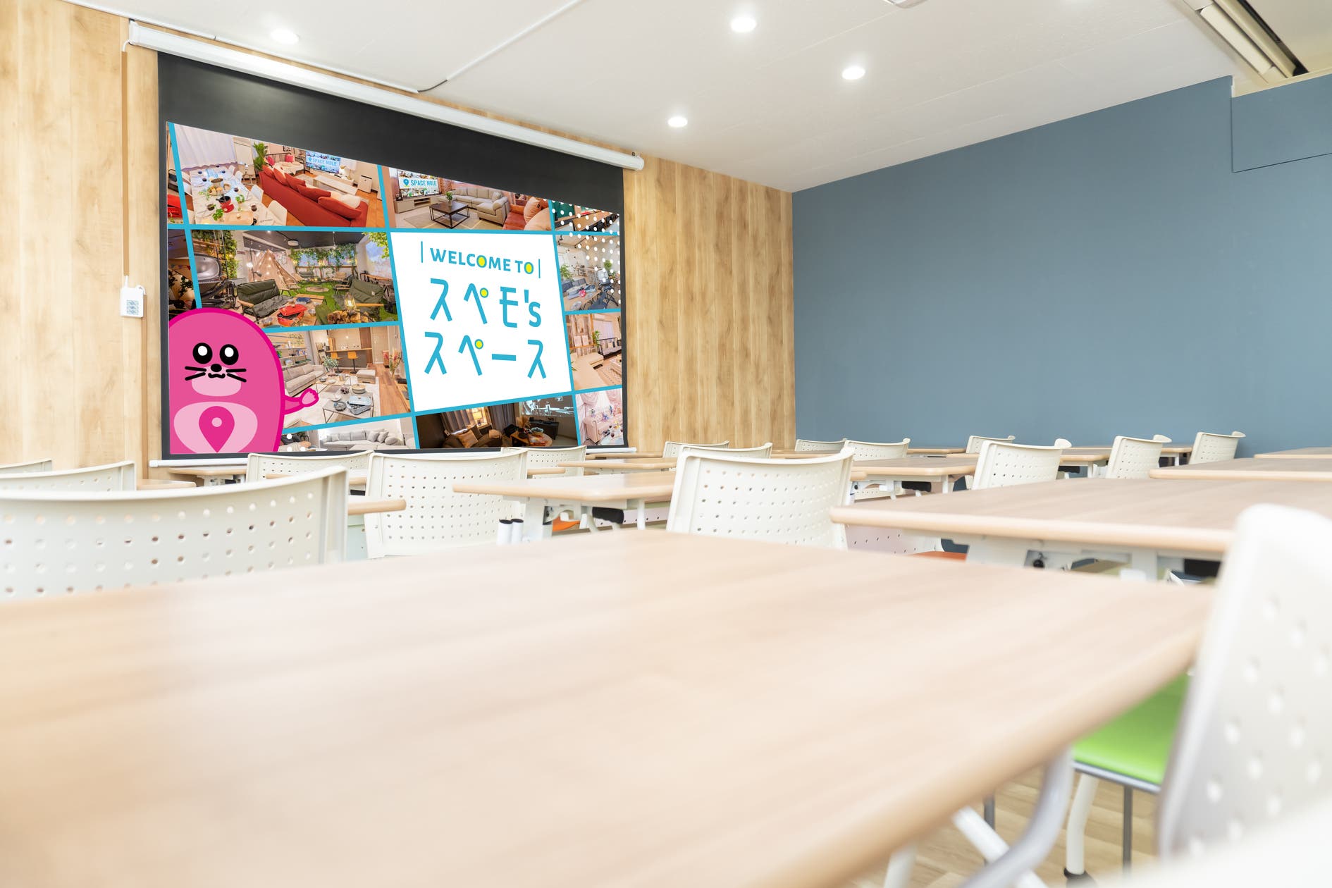 スペモ🌿駅1分🚶使い勝手抜群🍀高性能プロジェクター🎥418_THE-GREEN-WORKS大阪枚方_SPACE-Bの写真13