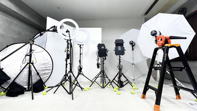 白ホリゾント&女優ミラーつき個室メイクルーム&同録にもオススメの撮影スタジオ📸の写真2