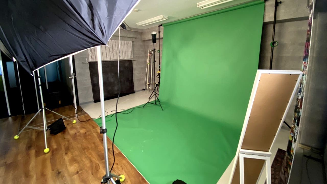 白ホリゾント＆女優ミラーつき個室メイクルーム＆同録にもオススメの撮影スタジオ📸の写真5