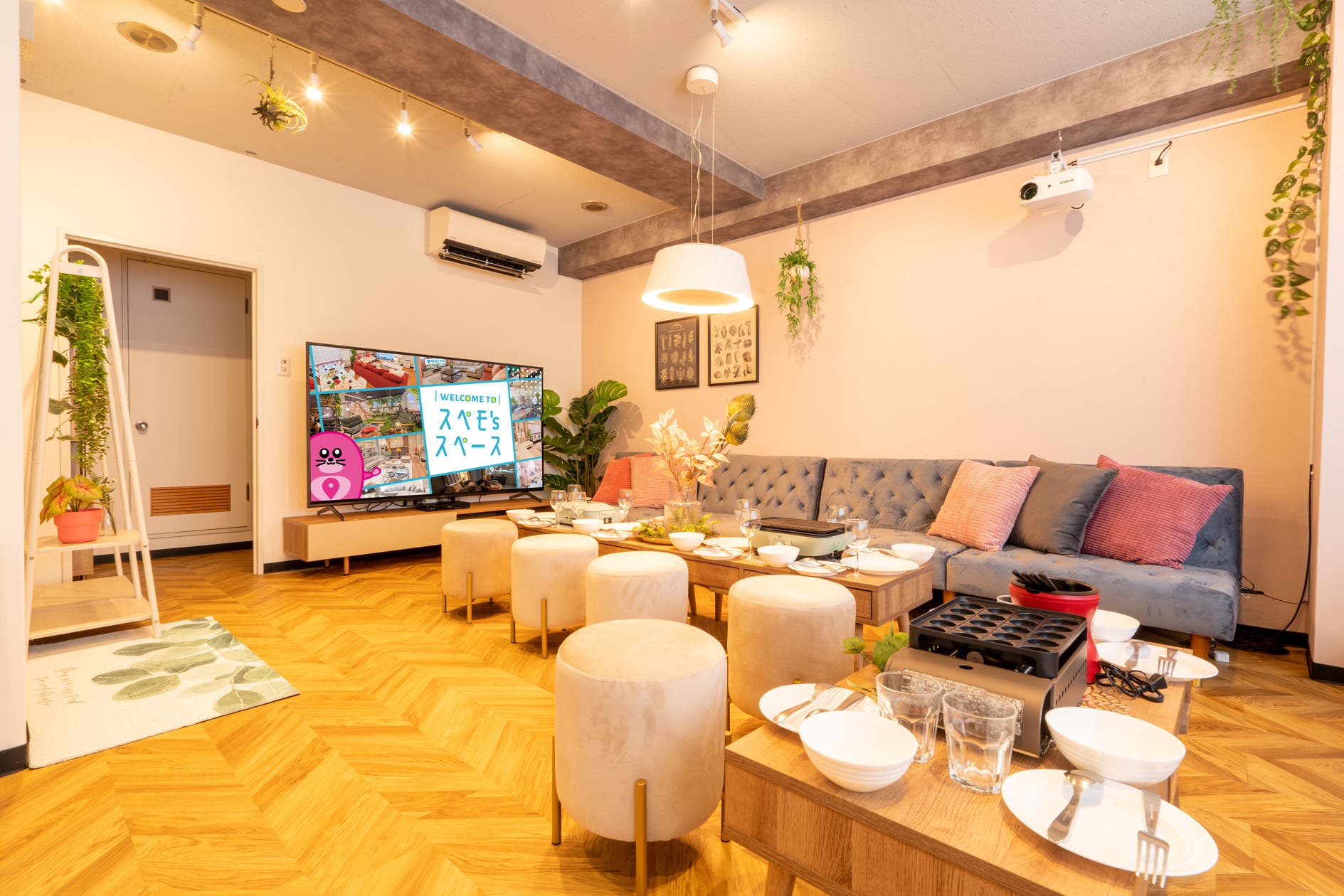 スペモ🌿クリスマス🎄神戸三宮駅30秒🚶打上✨女子会🐙たこパ🎤カラオケ😆希少！騒げる🎉404_Oasis神戸三宮の写真6