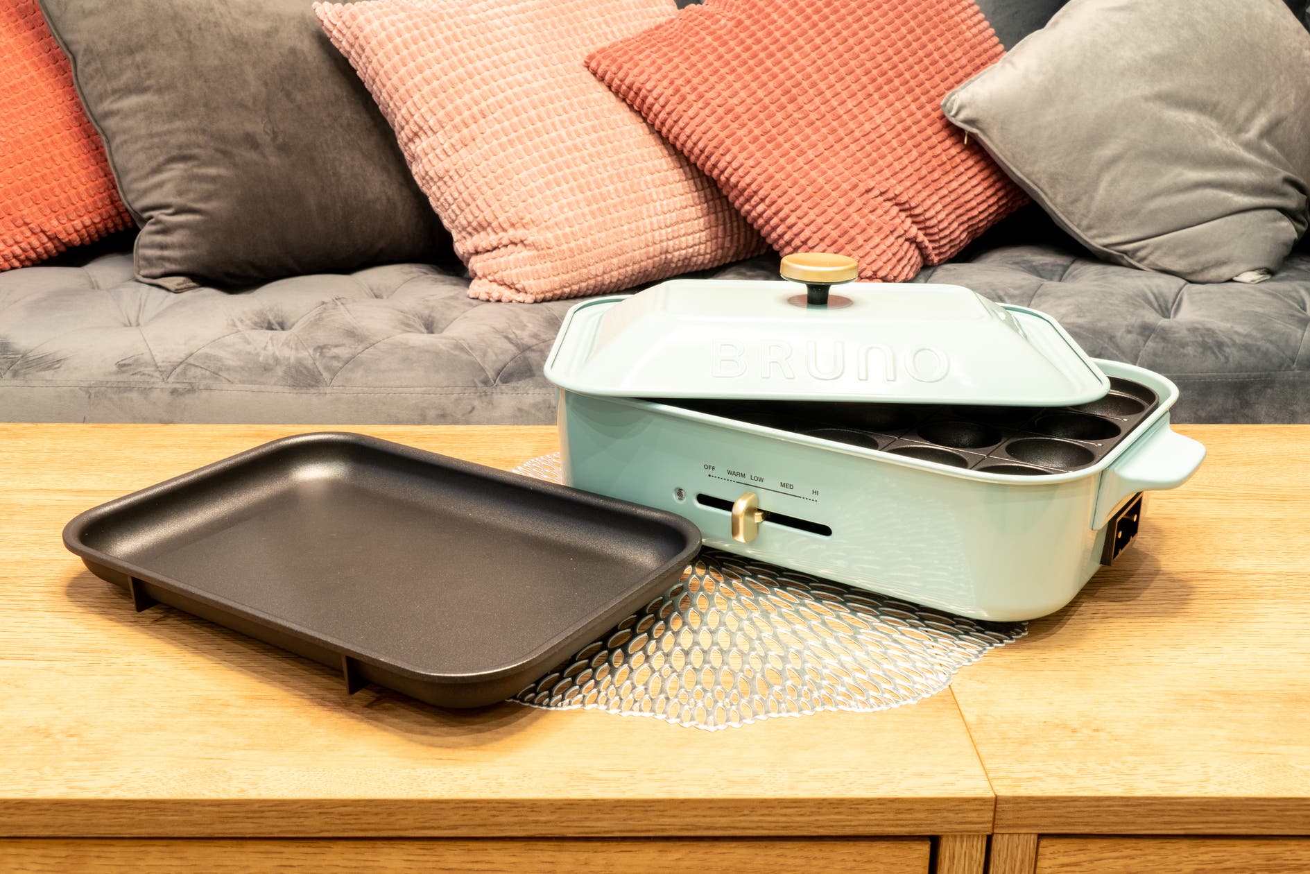 BRUNOたこ焼き器&ホットプレート	の画像2