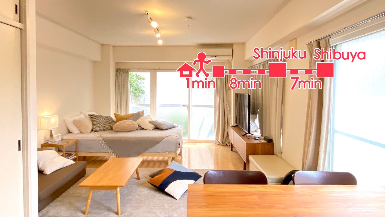 【2面採光・駅1分】2面採光。隣は釣り堀。ロケ撮影/推し会/オフ会/コスプレ/料理の写真1