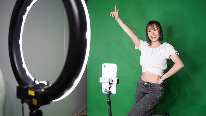 白ホリゾント&女優ミラーつき個室メイクルーム&同録にもオススメの撮影スタジオ📸の写真12