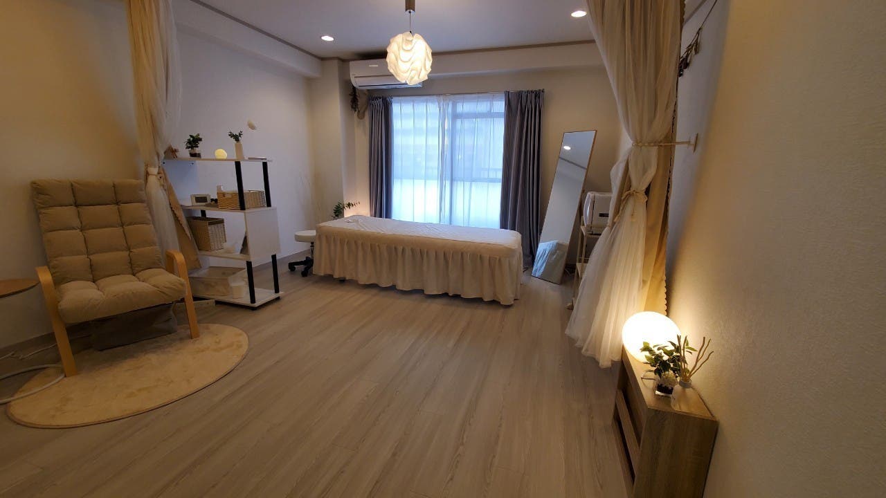 芦屋駅2分♪電動昇降式ベッド☆ホワイトボード・ベッド2台・タオルレンタルあり。備品充実の北欧風完全個室レンタルサロンの写真21